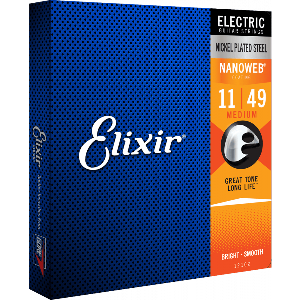 Elixir Electric Nanoweb Medium 11-49 | Algam Webstore