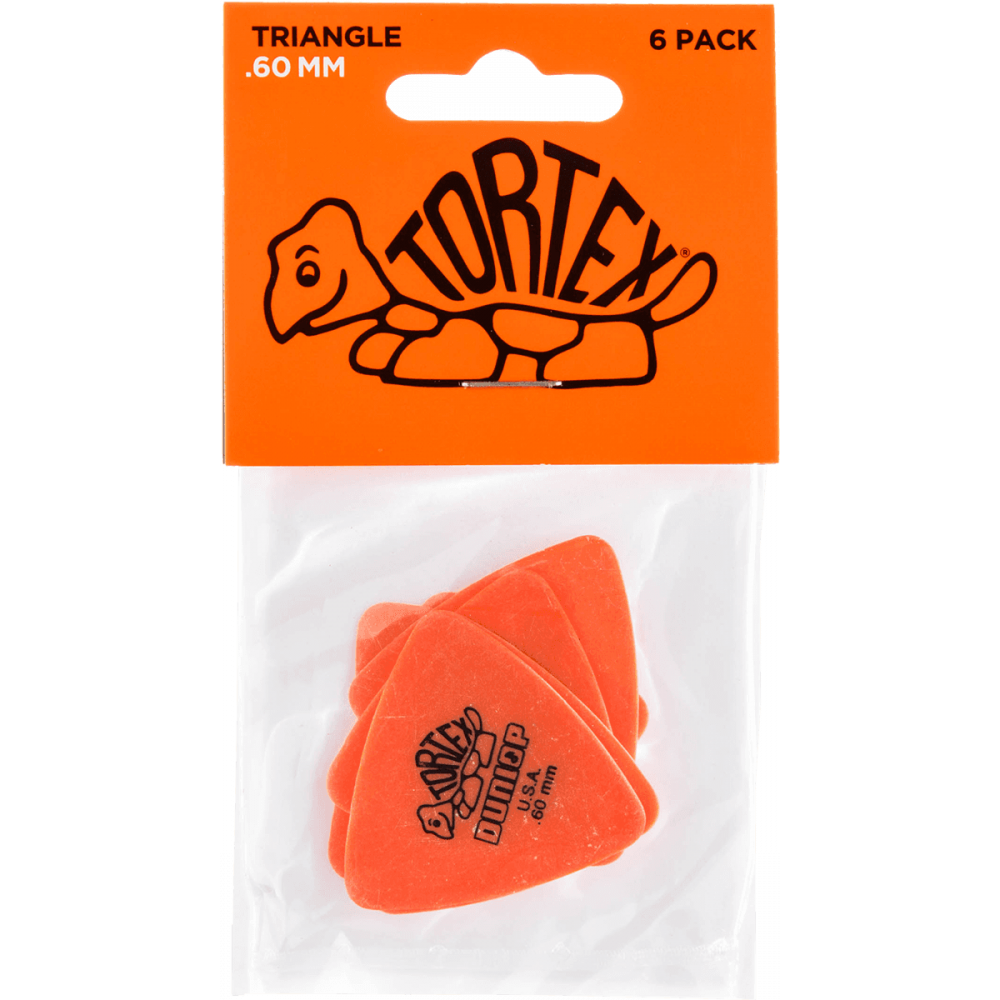 Dunlop Tortex Triangle 0,60mm sachet de 6 | Algam Webstore