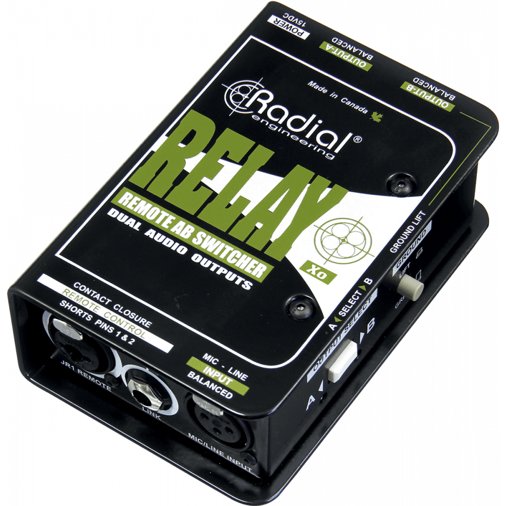 Radial Switch microphone 1 entrée/2 sorties | Algam Webstore