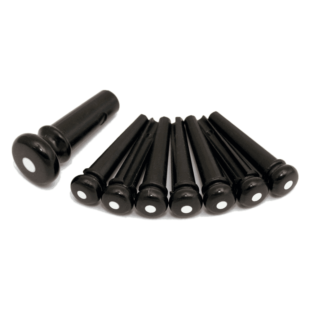 C.F. Martin & Co Set de chevilles noires, point blanc | Algam Webstore