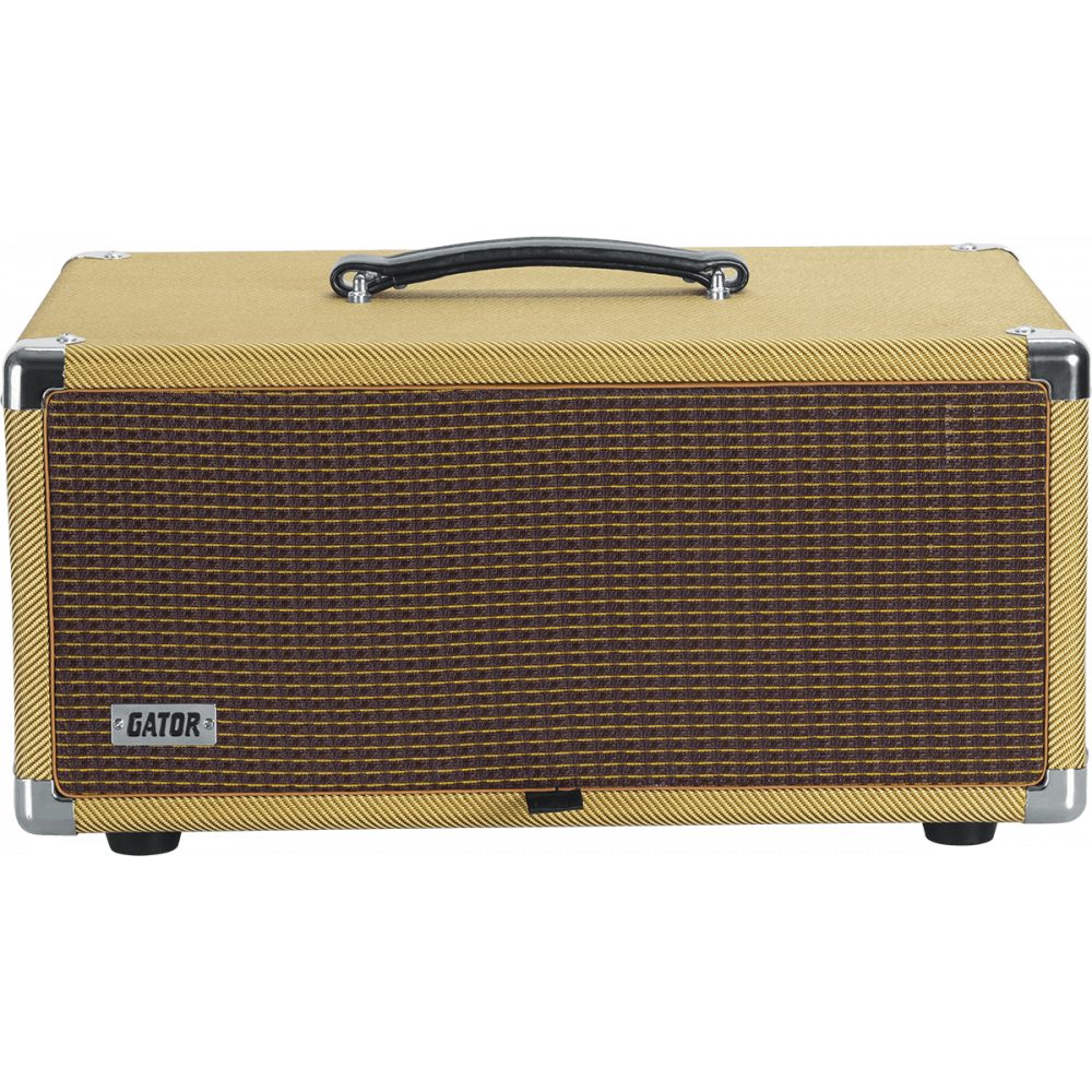 Gator Rack en bois 4U vintage amp tweed | Algam Webstore