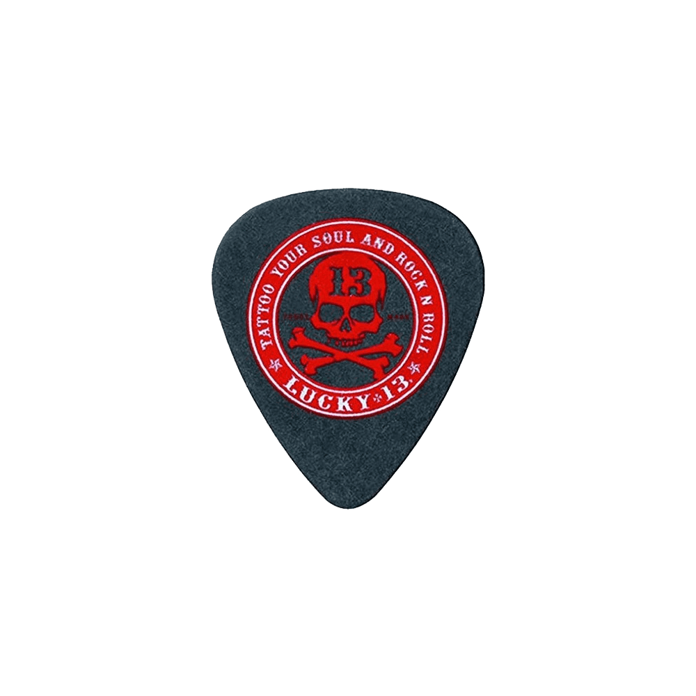 Dunlop Lucky 13 Series II, sachet de 36 #12 Rock N Roll, black, 0.73 mm ...