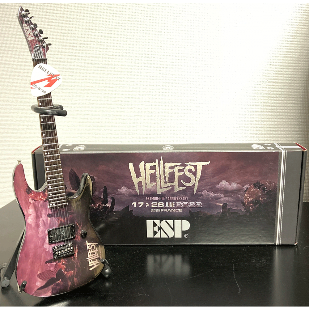 ESP Mini guitares ESP x Hellfest 2022 - 15ème anniversaire | Algam Webstore