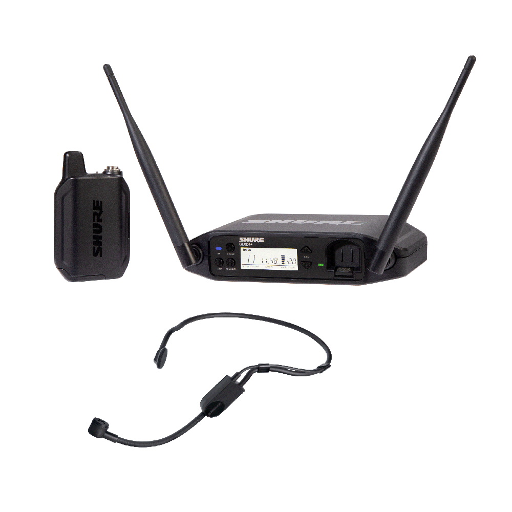 Shure GLXD14+/PGA31 Système sans fil numérique avec micro serre-tête ...