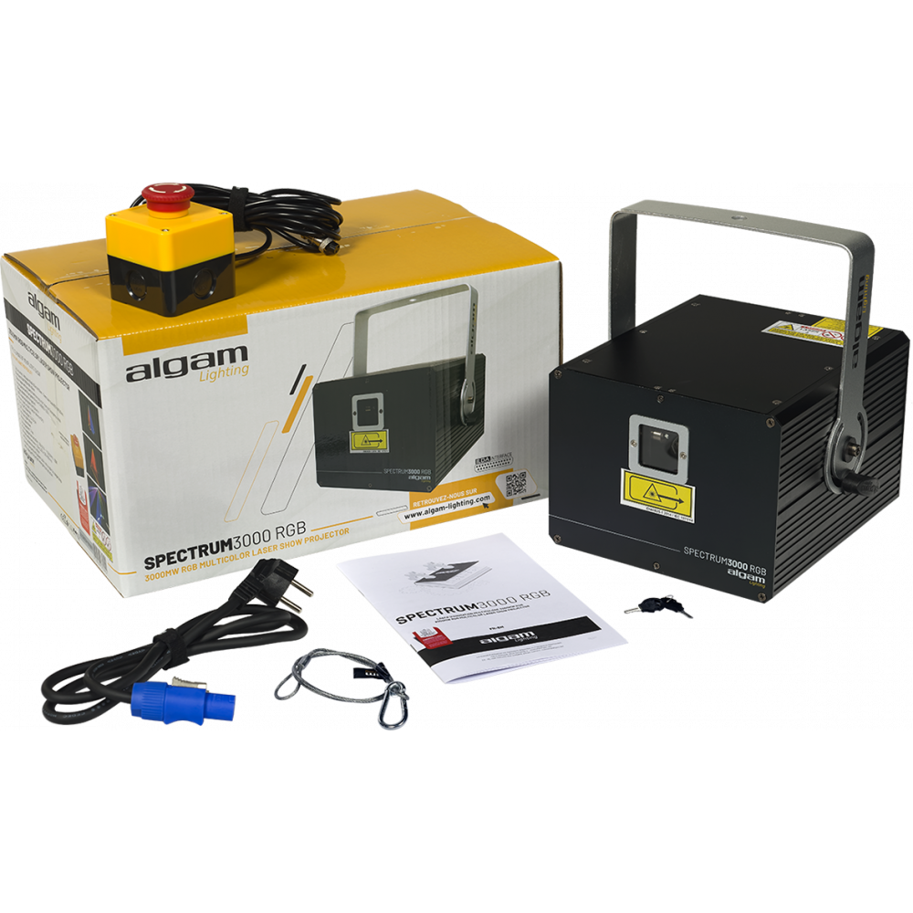 Algam Lighting Laser d'animation SPECTRUM 3000 RGB | Algam Webstore