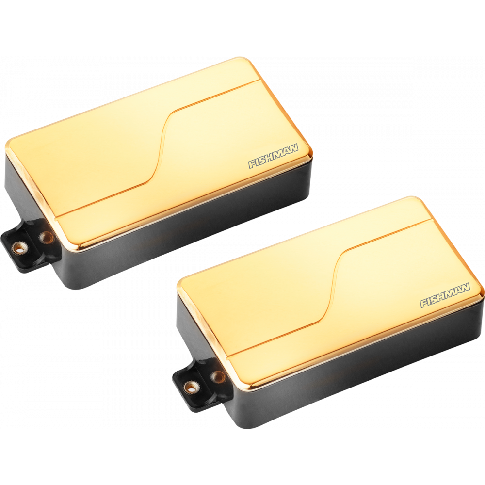 Fishman Set Fluence Modern Humbucker, 6 Cordes, 3 Voix, Actif, Doré ...