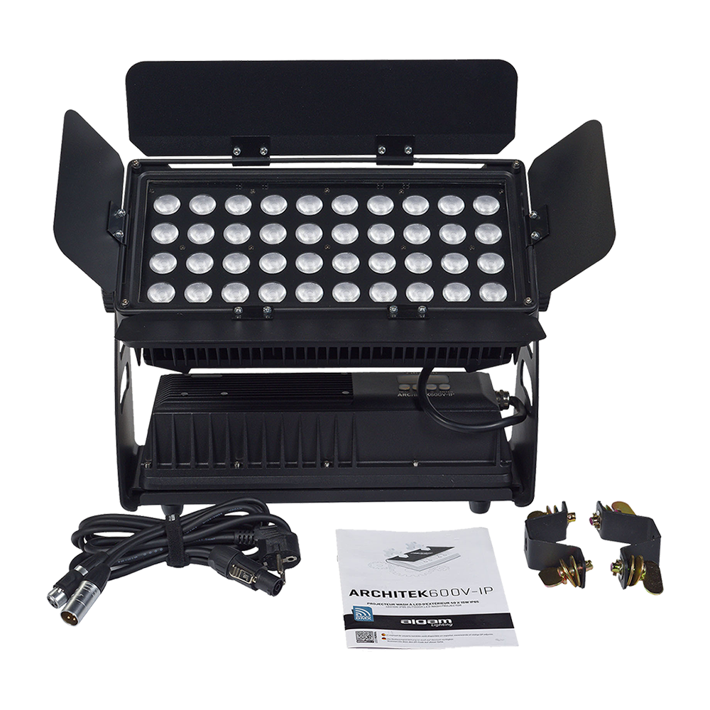 Algam Lighting FL600V-IP - Projecteur d'extérieur LED Wash 40 X 15W IP65 | Algam Webstore