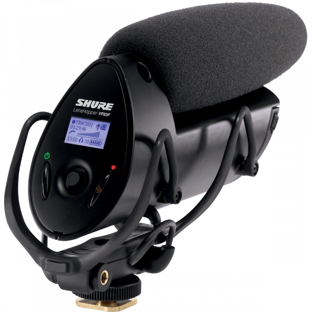 Shure VP83F Micro canon avec enregistreur pour montage sur caméra ou ...