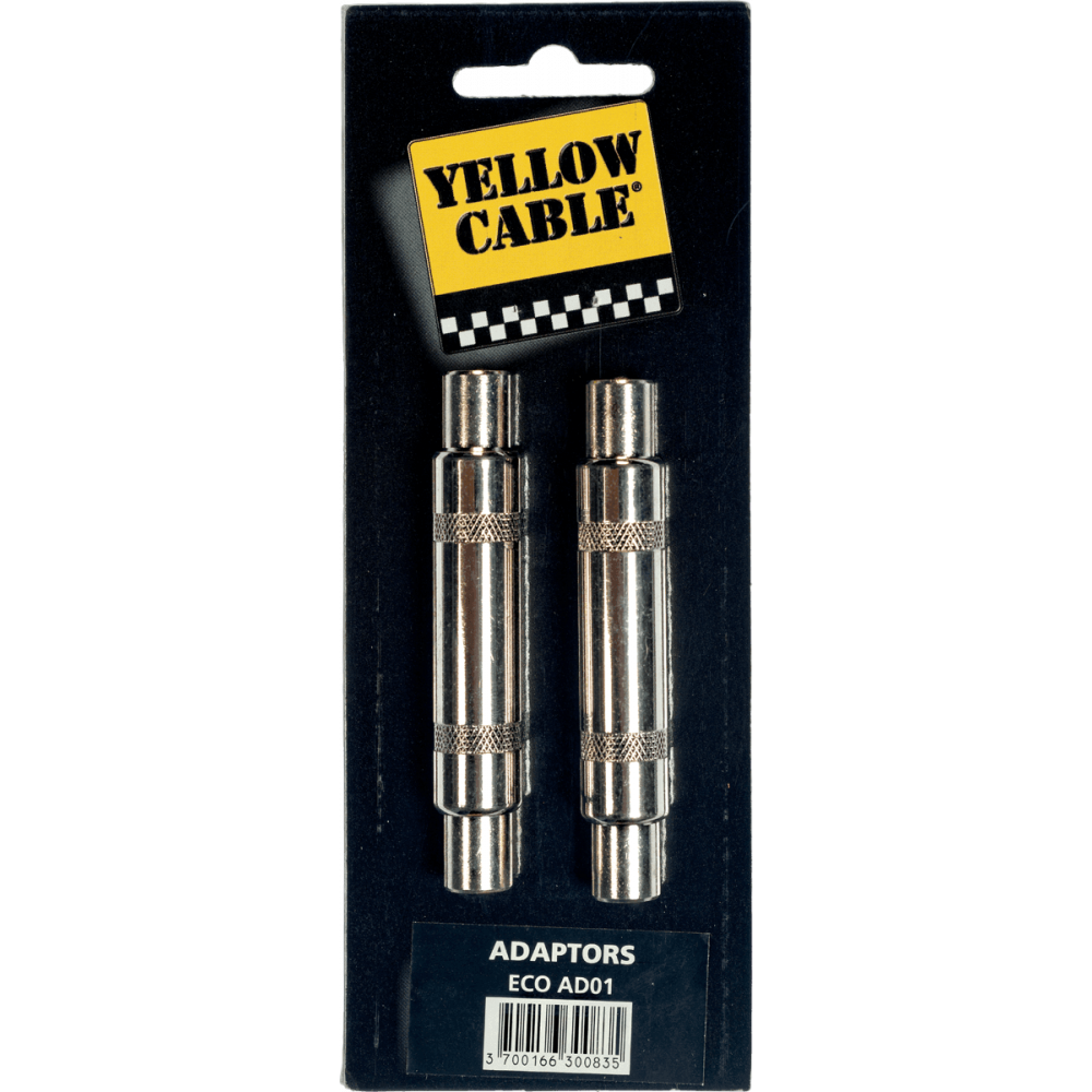Yellow Cable AD01 Adaptateur jack fem. jack fem. - lot de 2 | Algam ...